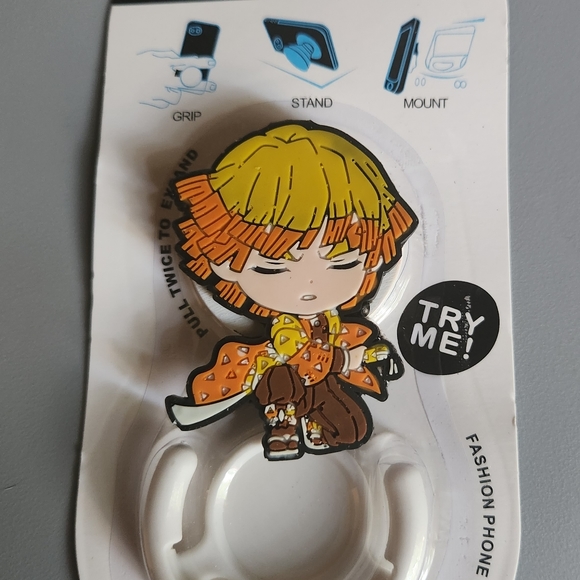 Tablets & Accessories | Demon Slayer Yellow Popsocket | Poshmark